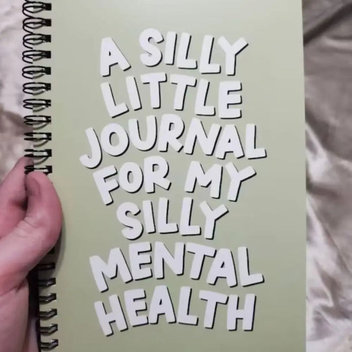Mental Health & WellBeing Notebook: Office Wall Stationery Organizer ...