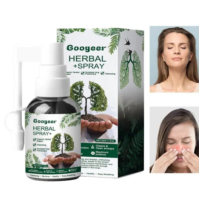 Herbal Lung cleansing Spray – Mucus Relief & Respiratory Support ...